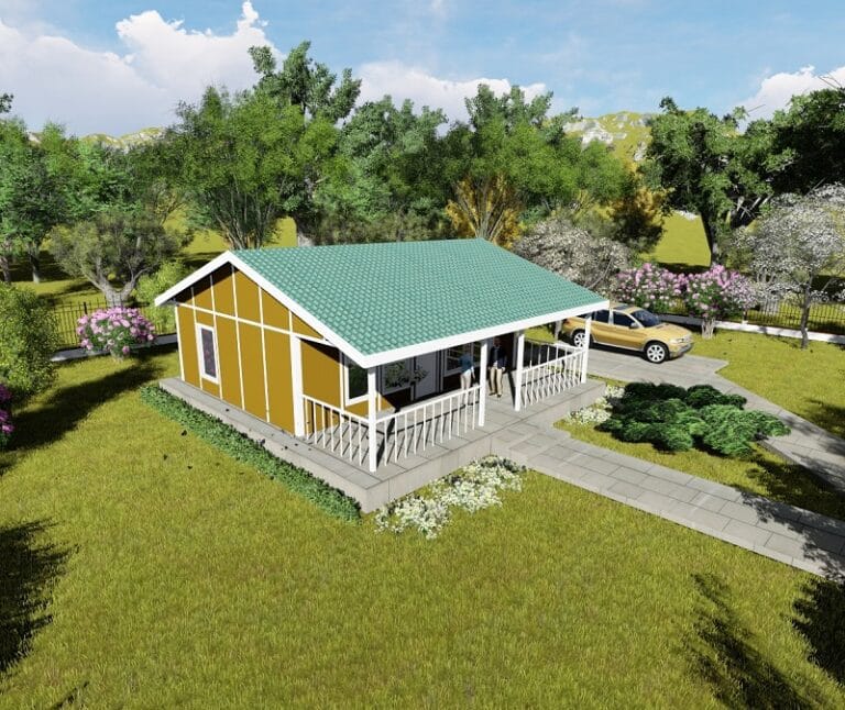 Prefab Houses - Bungalow House 80m2
